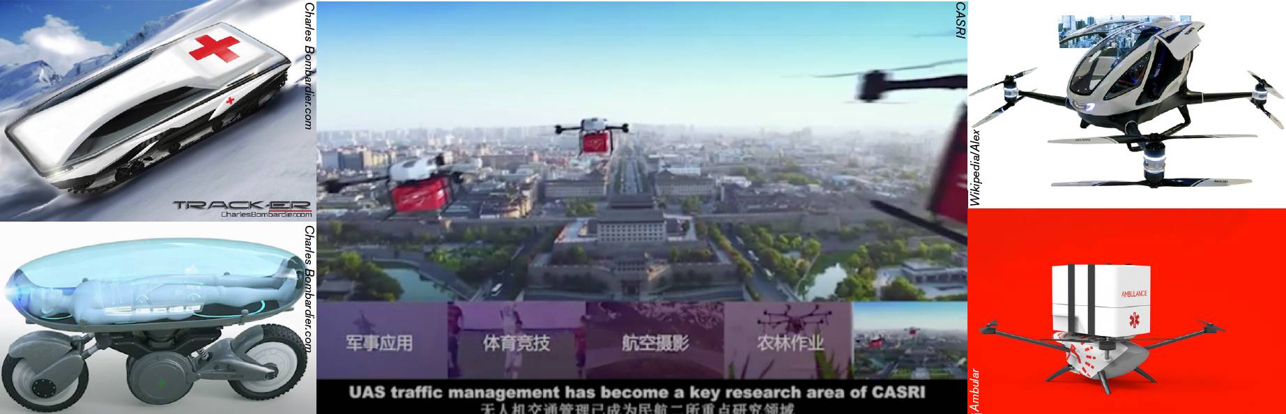 Call the eVTOL air ambulance